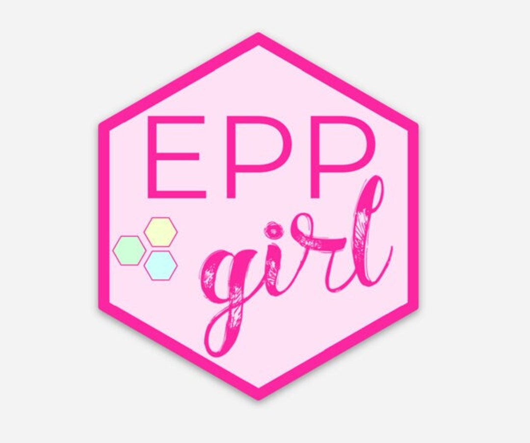 EPP Girl Sticker - Etsy