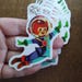 Astro Girl Sticker - Etsy