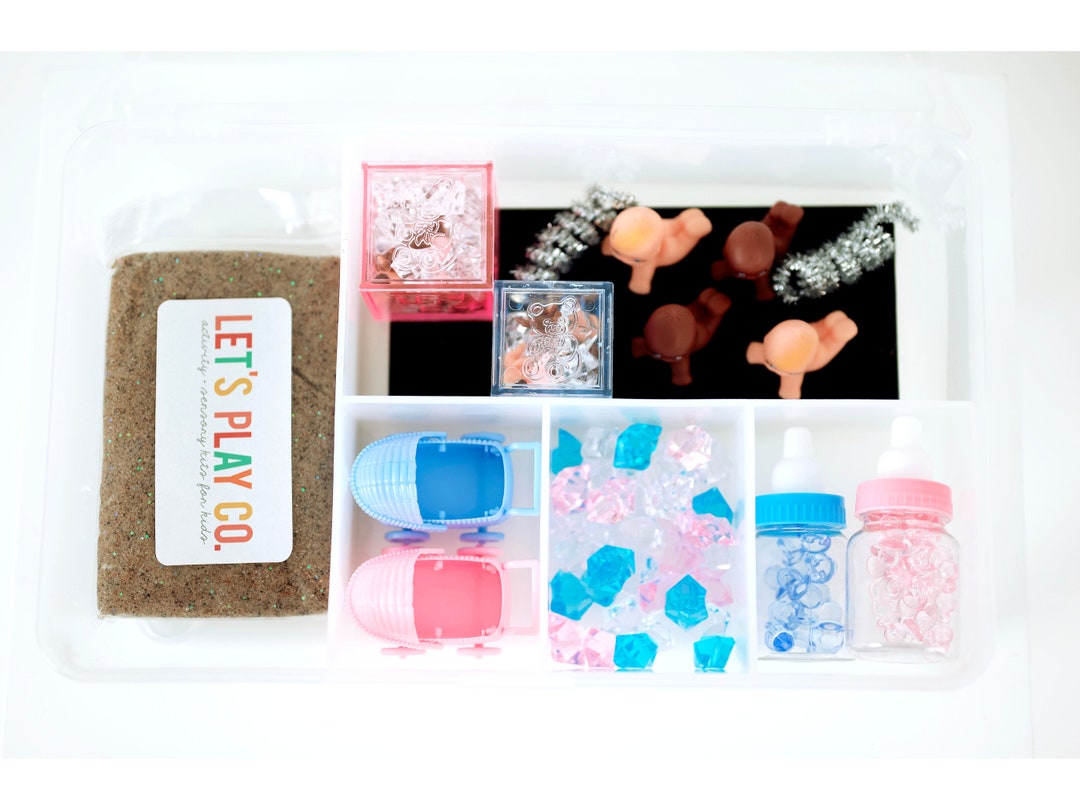 Sensory Kit Sensory Bin Box Babies Sorting Busy Box Montessori ...