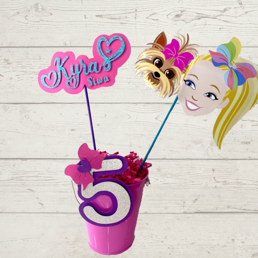Jojo Siwa Centerpiece - Etsy