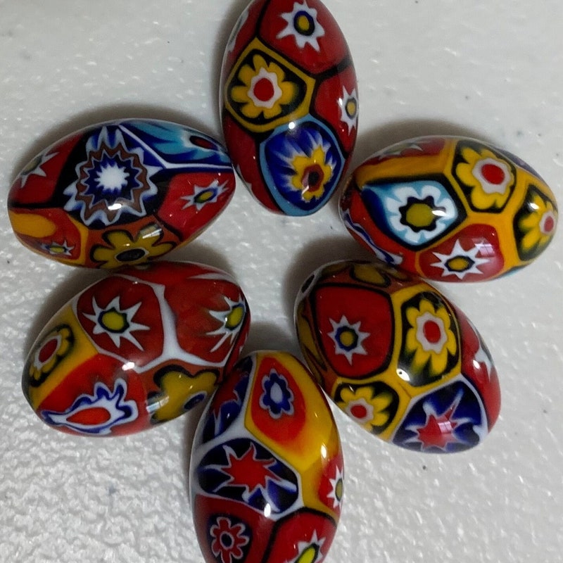 Red Focal Bead - Etsy