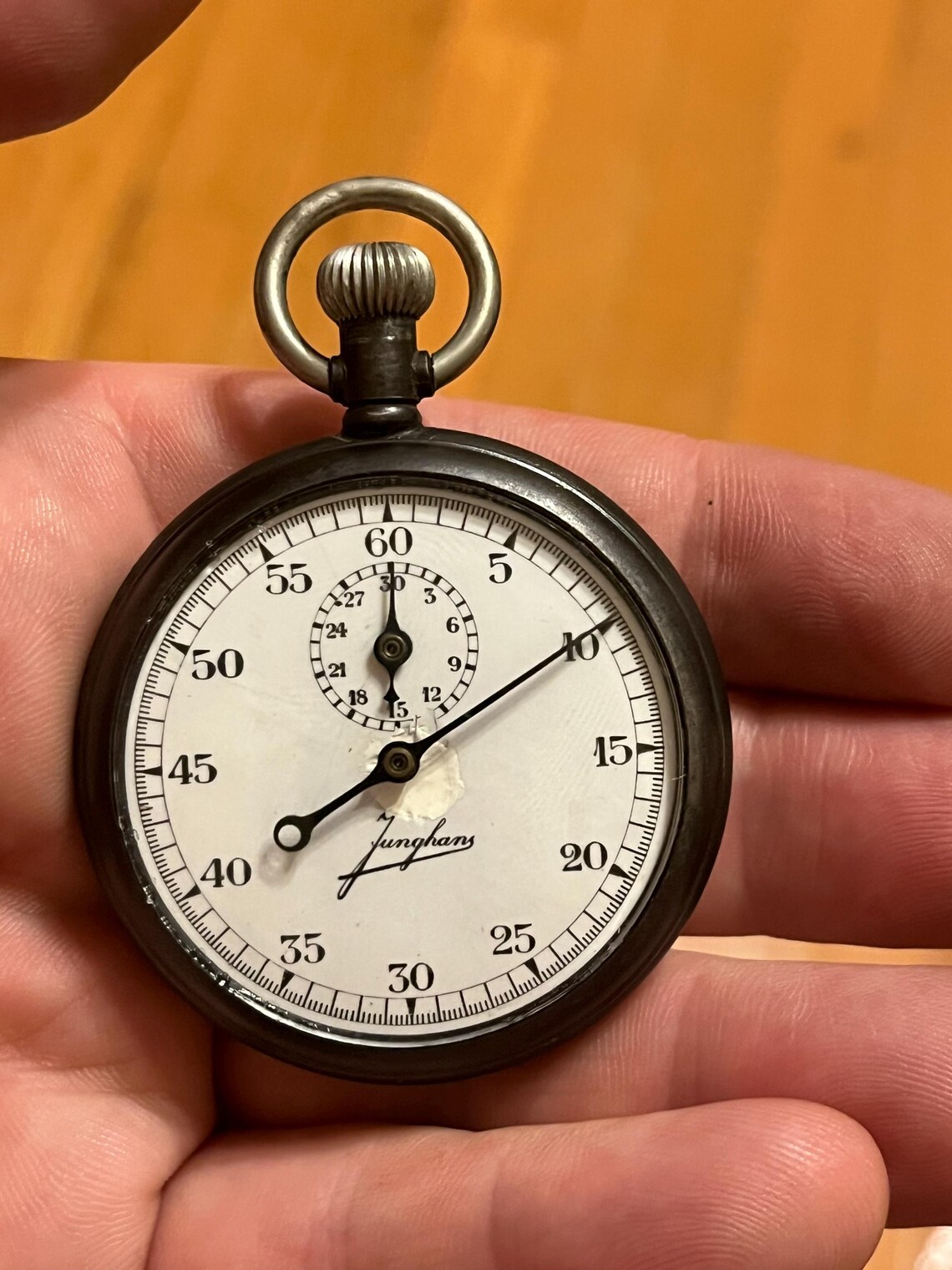 Very Rare Junghans 29a Military WWII Stopwatch, Runs, Sets, NICE ...