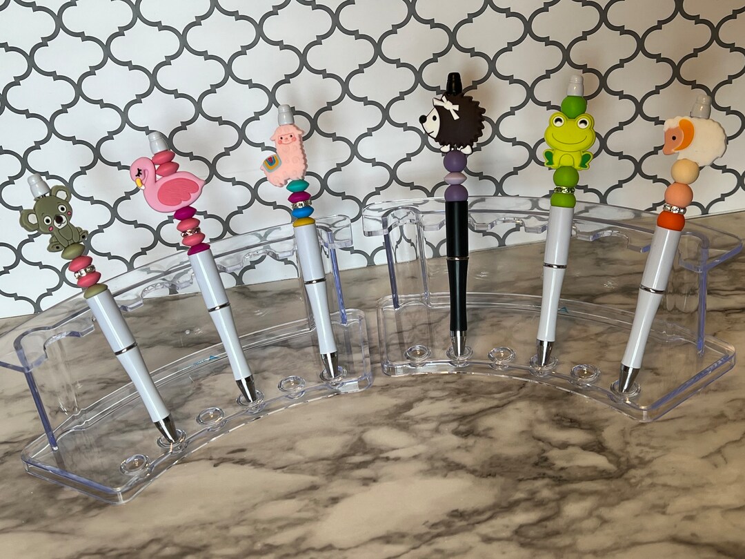 Animal Beaded Pen Flamingo, Ram, Frog, Llama, Hedgehog, Koala - Etsy