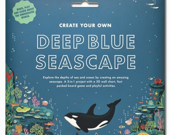 Create Your Own Deep Blue Seascape - Etsy UK