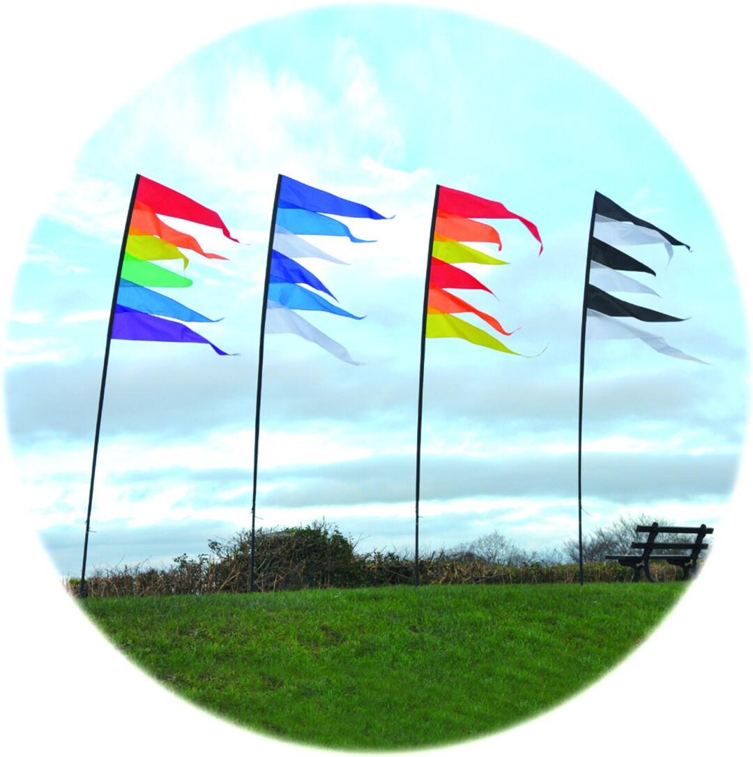 Streamer Banner 3.75m Flag Kit Stake & Pole - Etsy