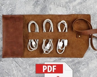 Tech Organizer Pattern - Etsy