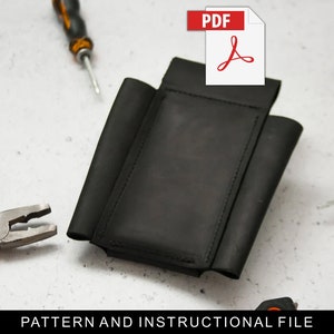 Tool Pouch Pattern,tool Belt Pattern,leather Tool Pouch Pdf,leather ...