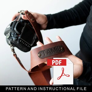 Camera Strap Pattern,leather Camera Strap Pdf,dslr Camera Strap Pattern ...