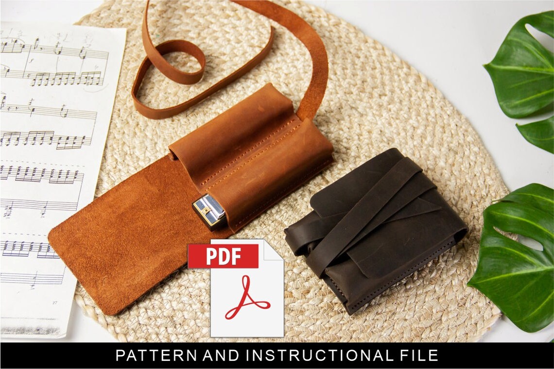 Leather Harmonica Storage Pattern, Harmonica Storage Pdf, Harmonica Bag ...