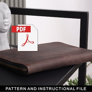 Leather Portfolio Pattern,a4 Portfolio Pdf,leather Padfolio Pattern,notepad Holder Pdf,business ...