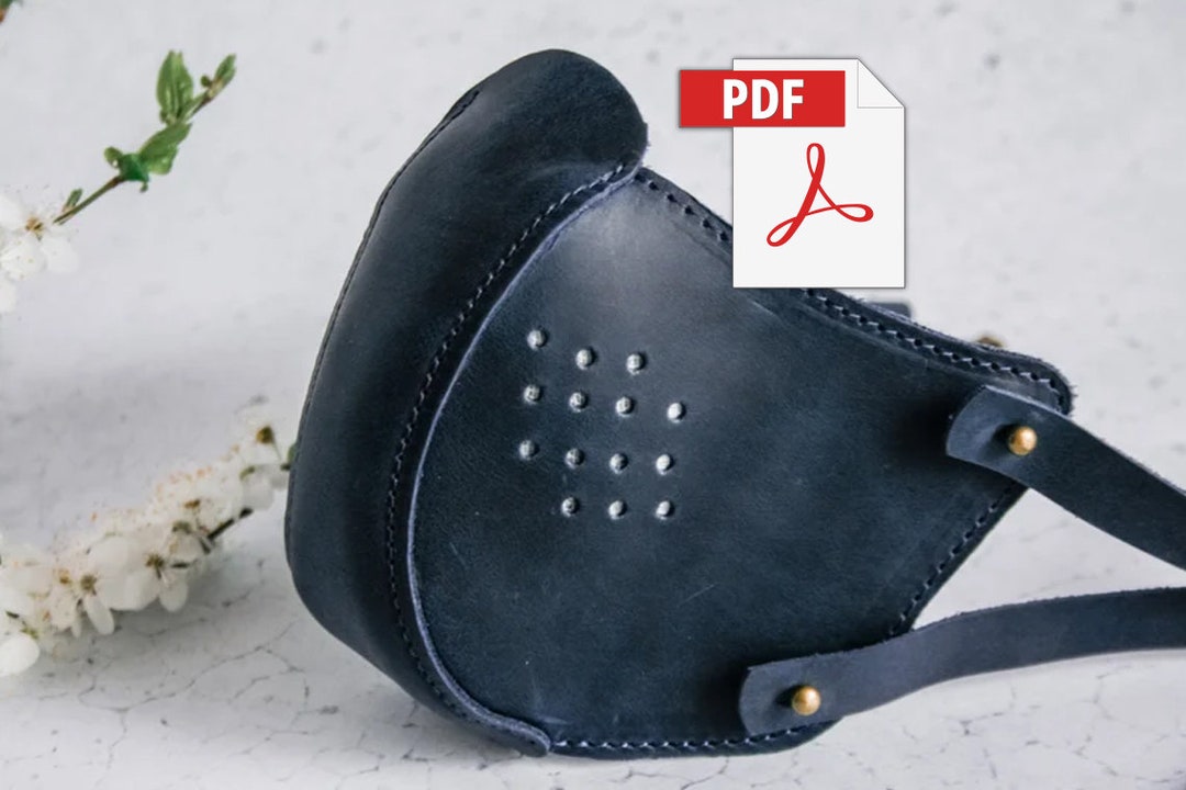 Leather Face Mask Pattern,leather Mask Pattern,leather Mask Pdf,mask ...