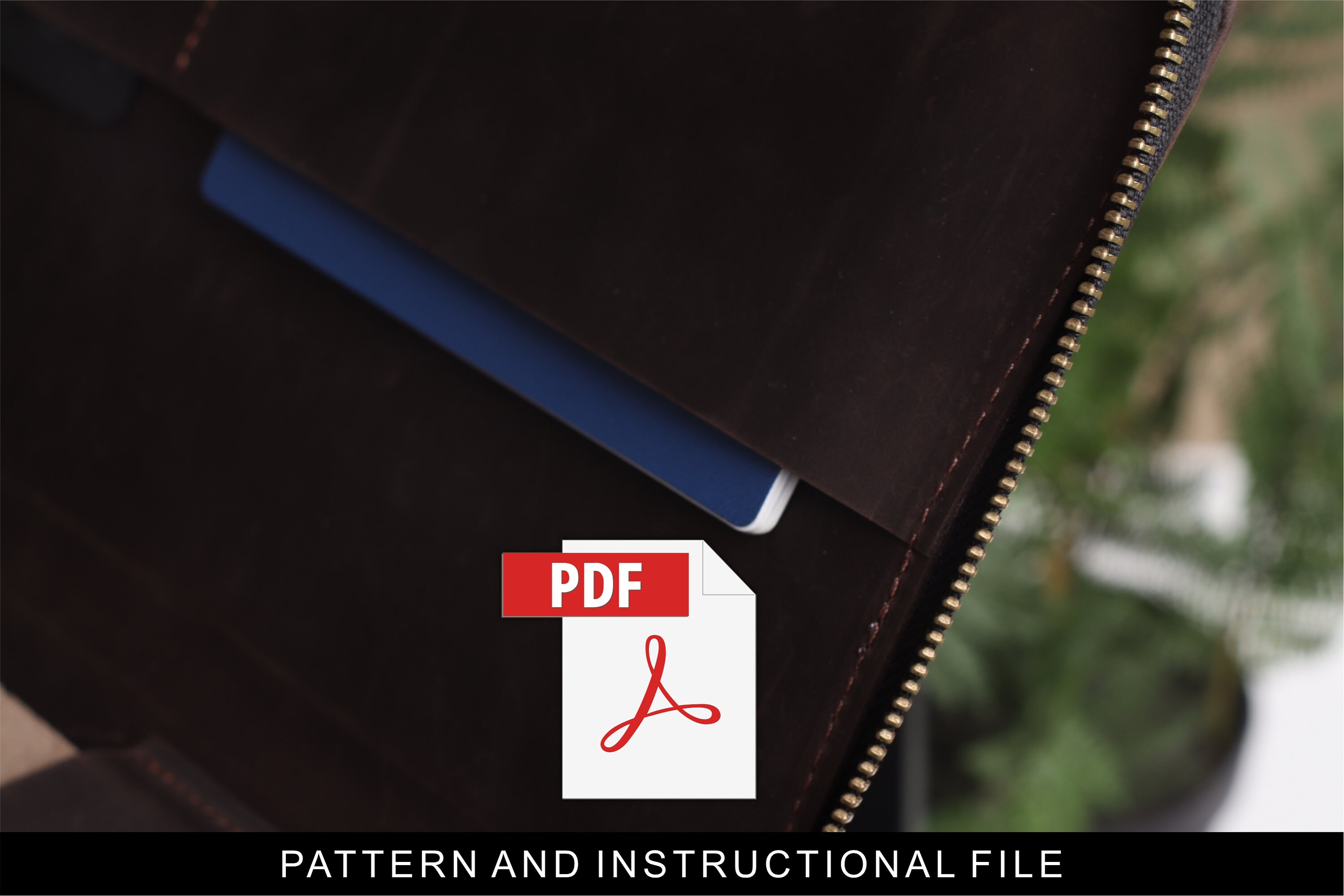 Leather Portfolio Patterna4 Portfolio Pdfleather Padfolio | Etsy
