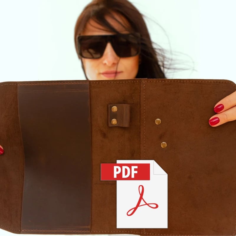 Leather Notebook - Etsy