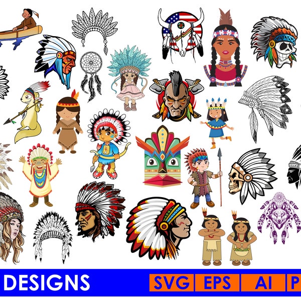 Indian Svg - Etsy