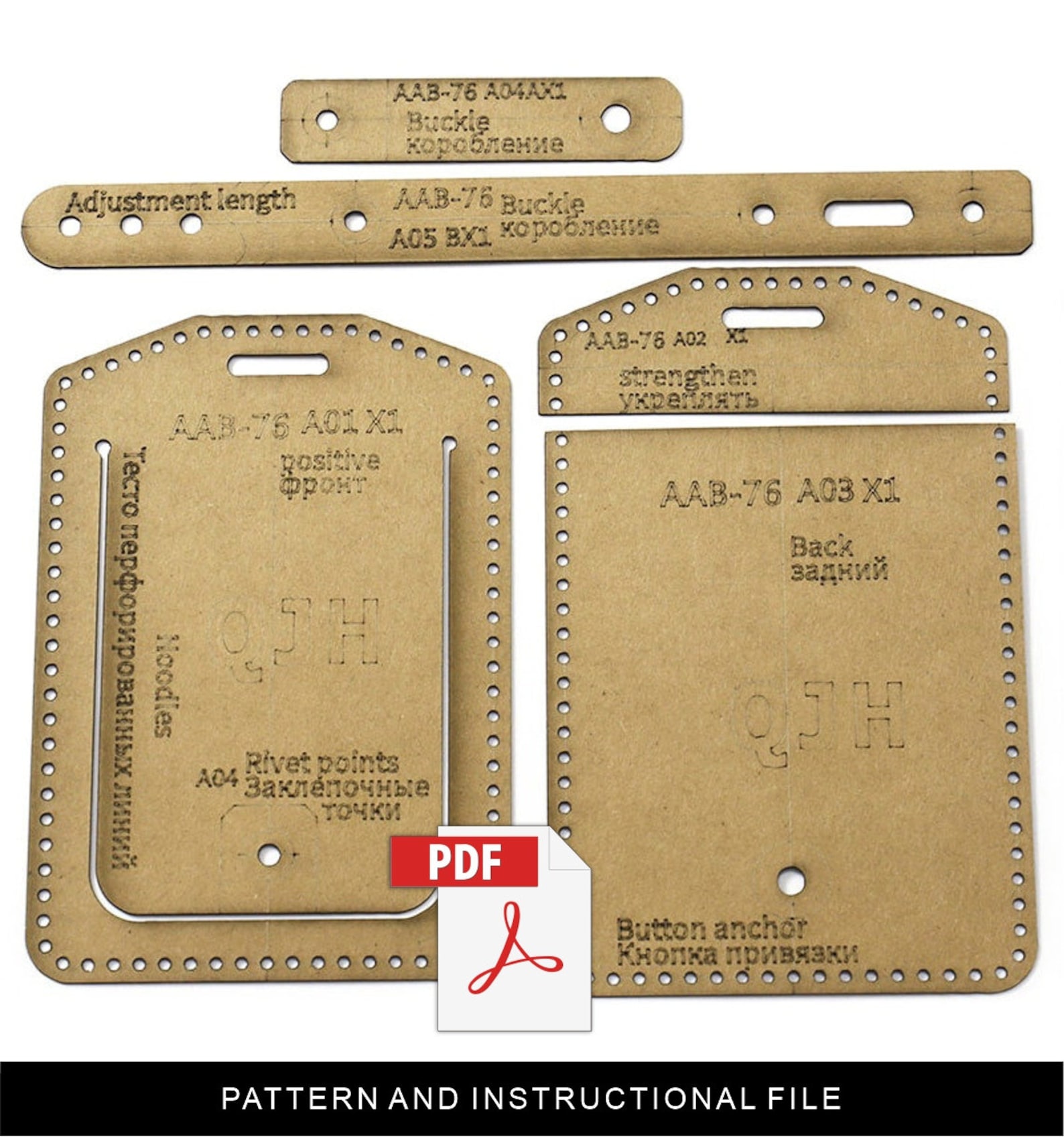 Luggage Tag Patternleather Luggage Tag Patternluggage Tag - Etsy