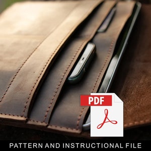 IPad Sleeve Pattern,ipad 11 Case Pdf,leather iPad Holder Digital ...
