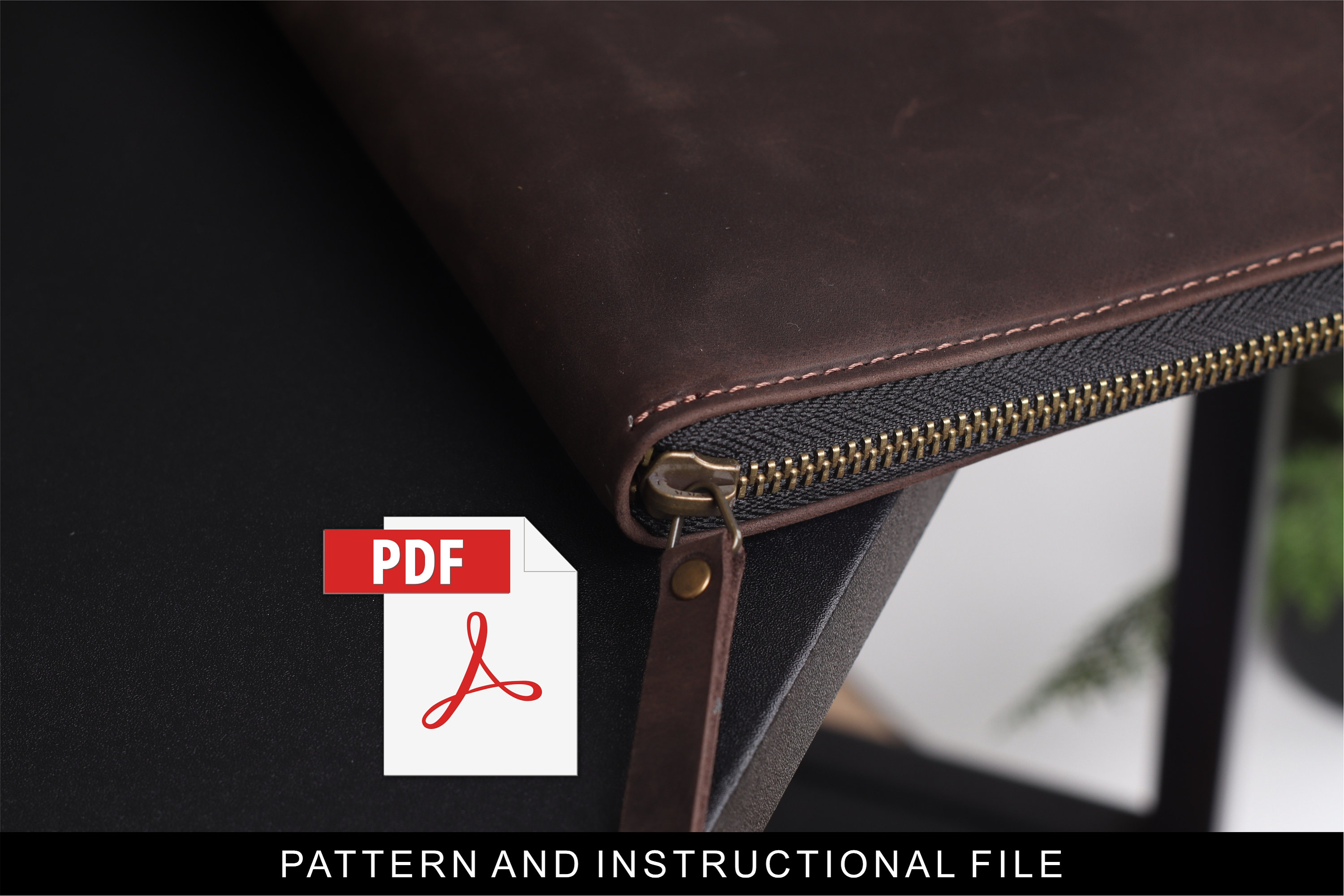 Leather Portfolio Patterna4 Portfolio Pdfleather Padfolio | Etsy