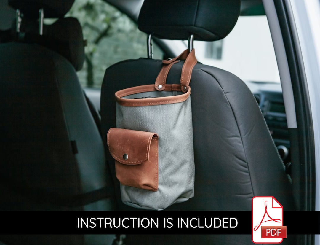 Car Organizer Pdf, Car Organizer Pattern, Car Organizer Bag Pdf, Car ...