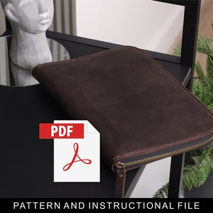 Leather Portfolio Pattern,a4 Portfolio Pdf,leather Padfolio Pattern,notepad Holder Pdf,business ...