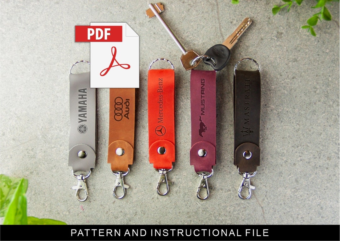 Leather Keychain Pattern, Keychain Pattern ,leather Key Chain Pattern ...