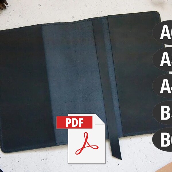 Notebook Cover Sewing Pattern - Etsy