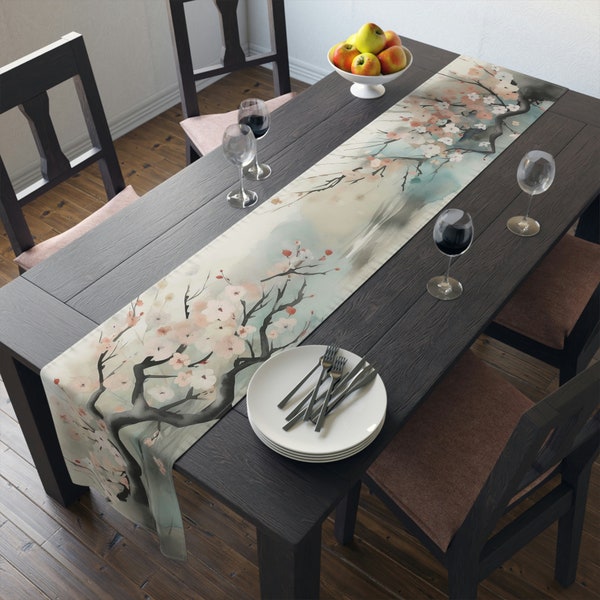 Japanese Table Runner - Etsy