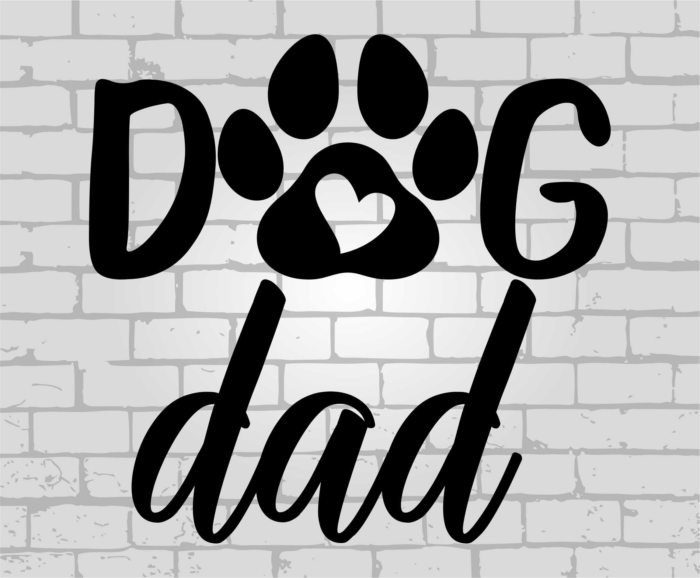 Dog dad svg dog svg dad svg Paw svg fathers day svg Daddy | Etsy