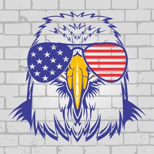 Eagle Flag Svg, American Flag Svg, 4th of July Svg, Patriotic Svg ...
