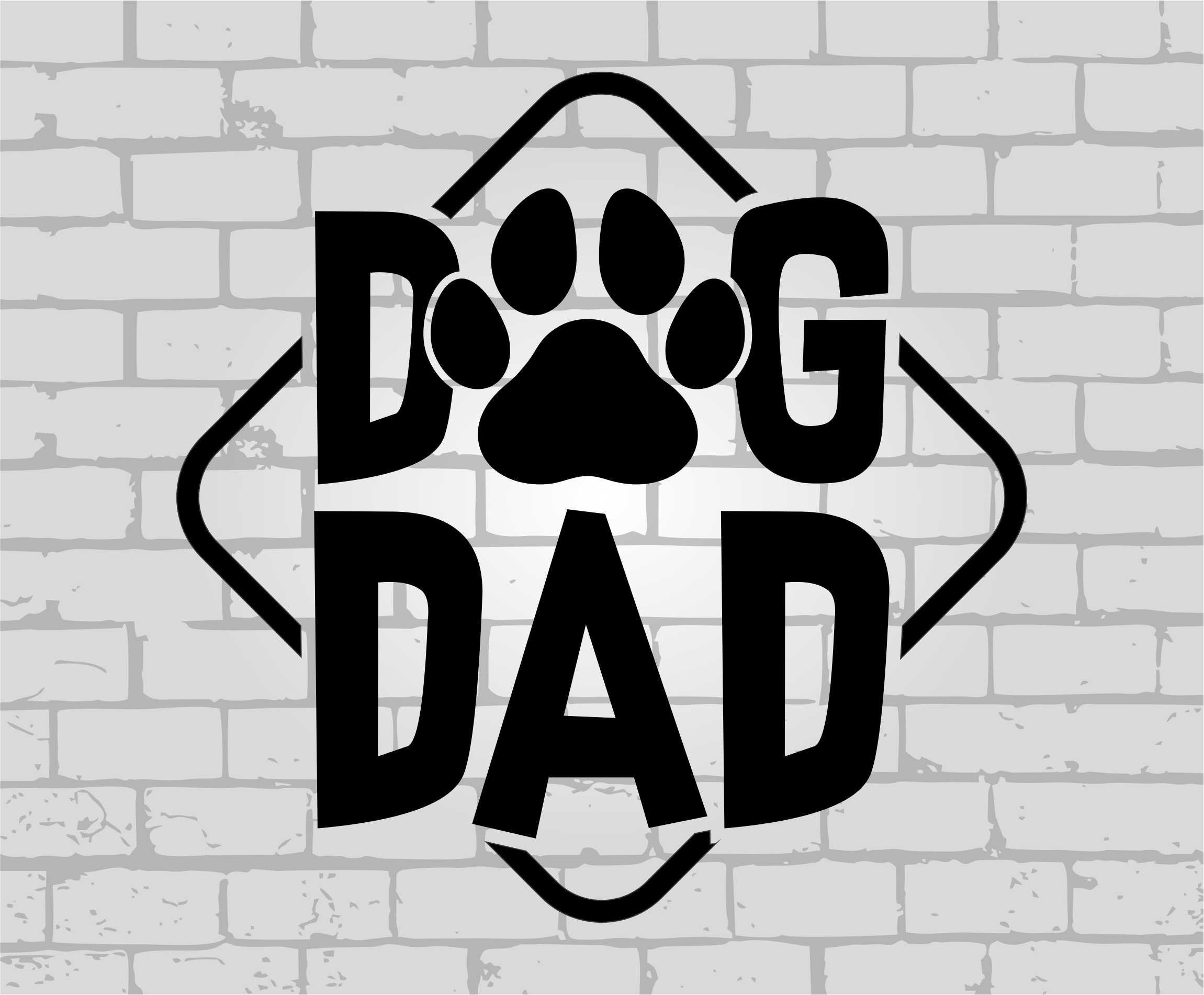 Dog dad svg dog svg Paw svg dad svg fathers day svg Daddy | Etsy
