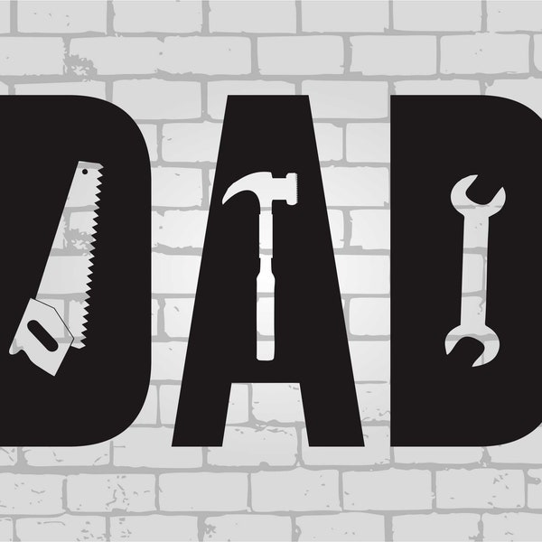 Dad Tools Svg - Etsy