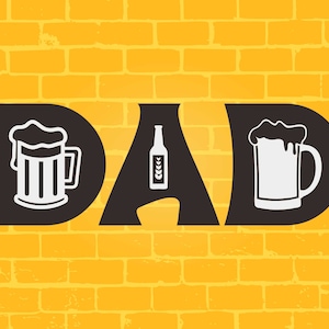 Dad Svg, Beer Svg, Fathers Day Svg, Dad Beer Svg, Dad Life Svg, Daddy ...