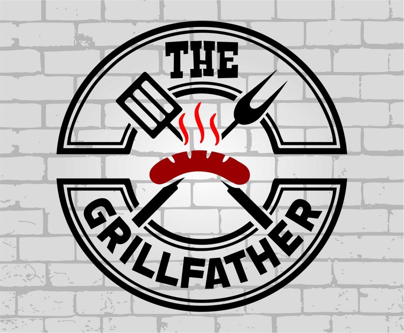 The Grillfather Svg Grillfather Svg Fathers Day Svg Bbq - Etsy