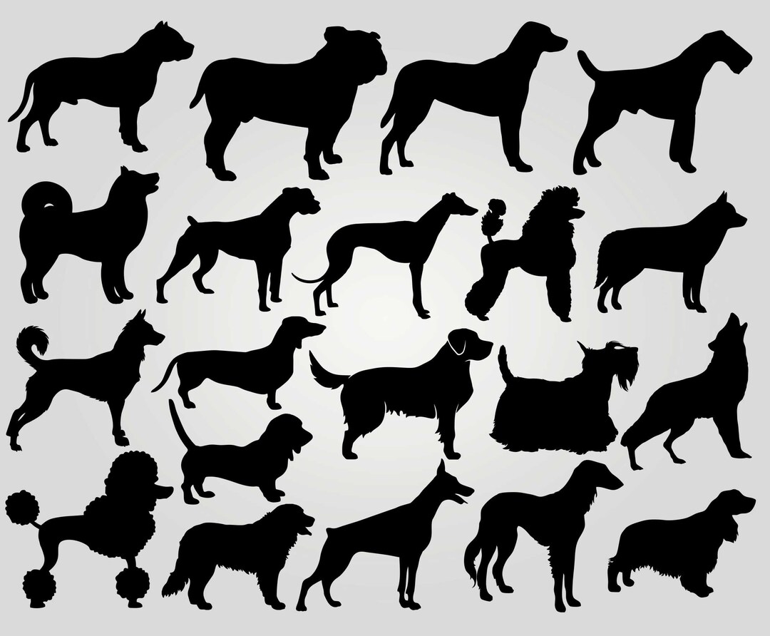 Dog SVG Bundle, Dog Svg, Dog Breeds Svg, Dog Lover Svg - Etsy Canada