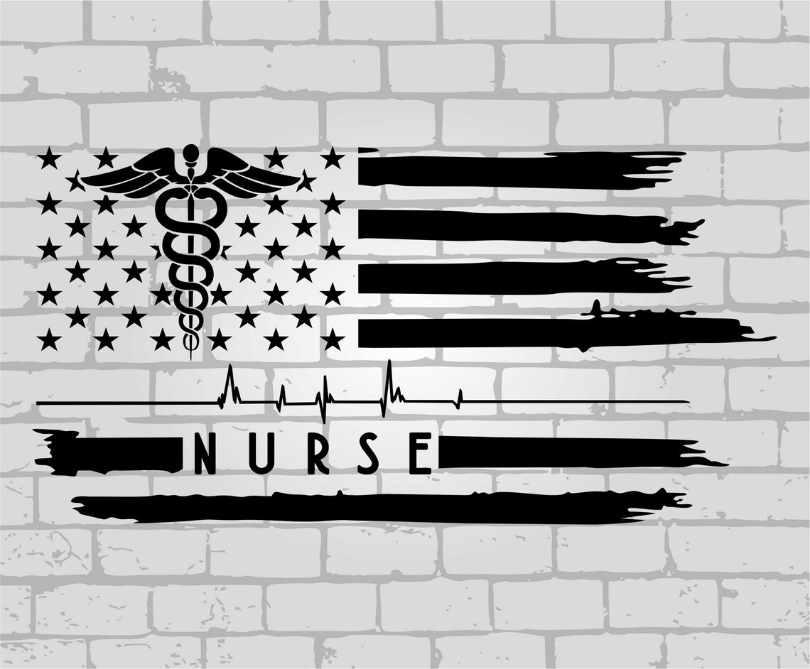 American Medical Montage Svg 4th of July Svg Medical Svg | Etsy