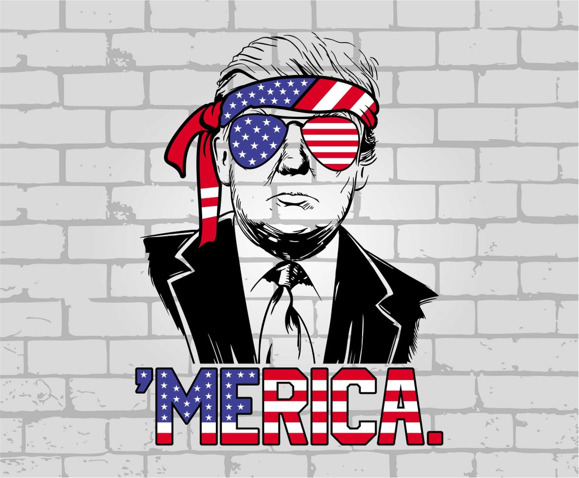 Trump Svg Donald Trump Svg Trump Merica Svg Trump - Etsy