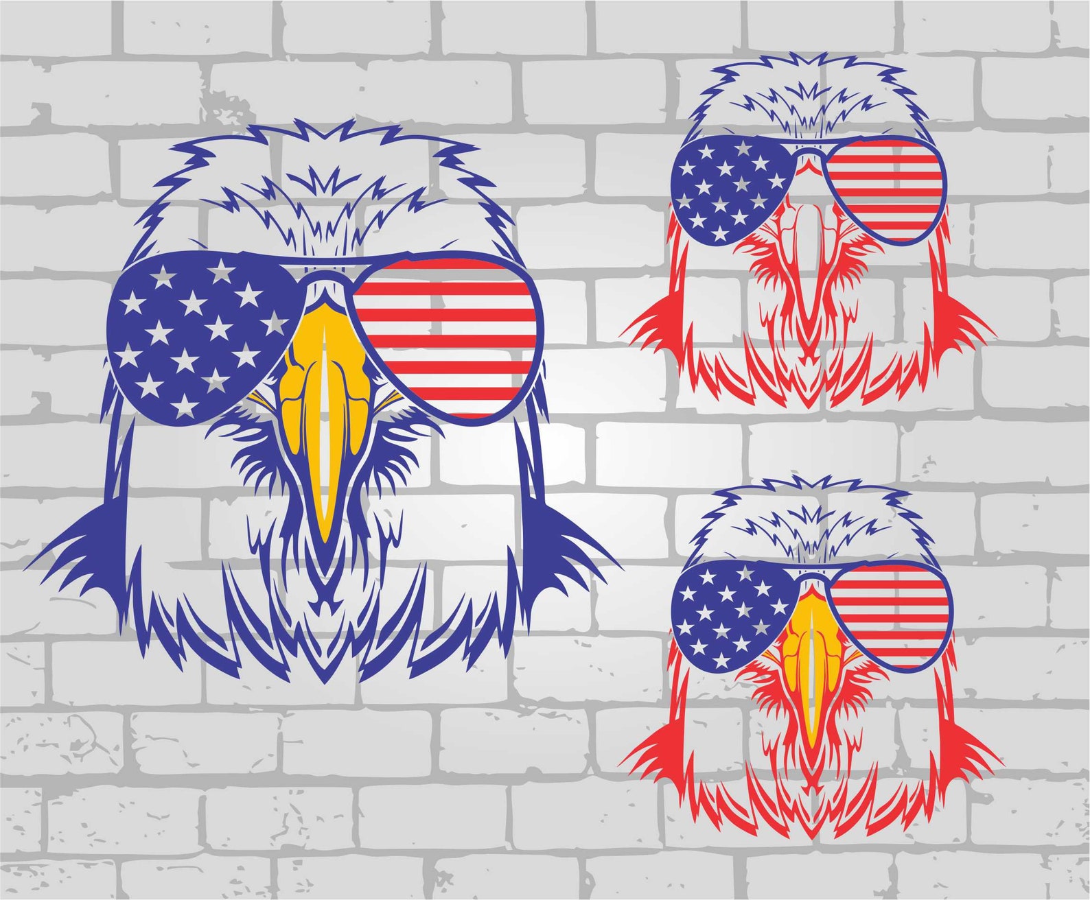 Eagle Flag Svg American Flag Svg 4th of July Svg Patriotic - Etsy Canada