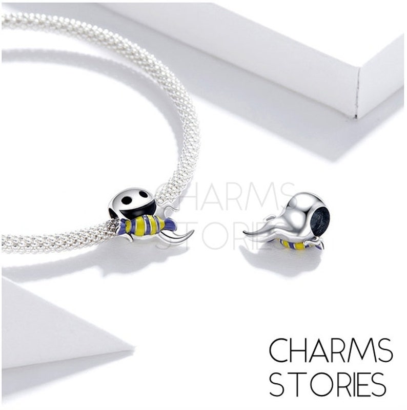 Spooky Ghost Charm Ghouls Trick or Treat Candy Charm - Etsy