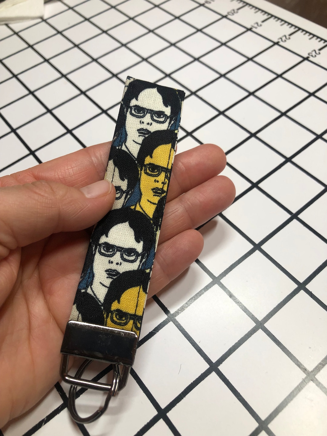 Dwight Schrute; the Office; Keychain Wristlet - Etsy