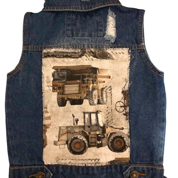 Custom Denim Vest - Etsy