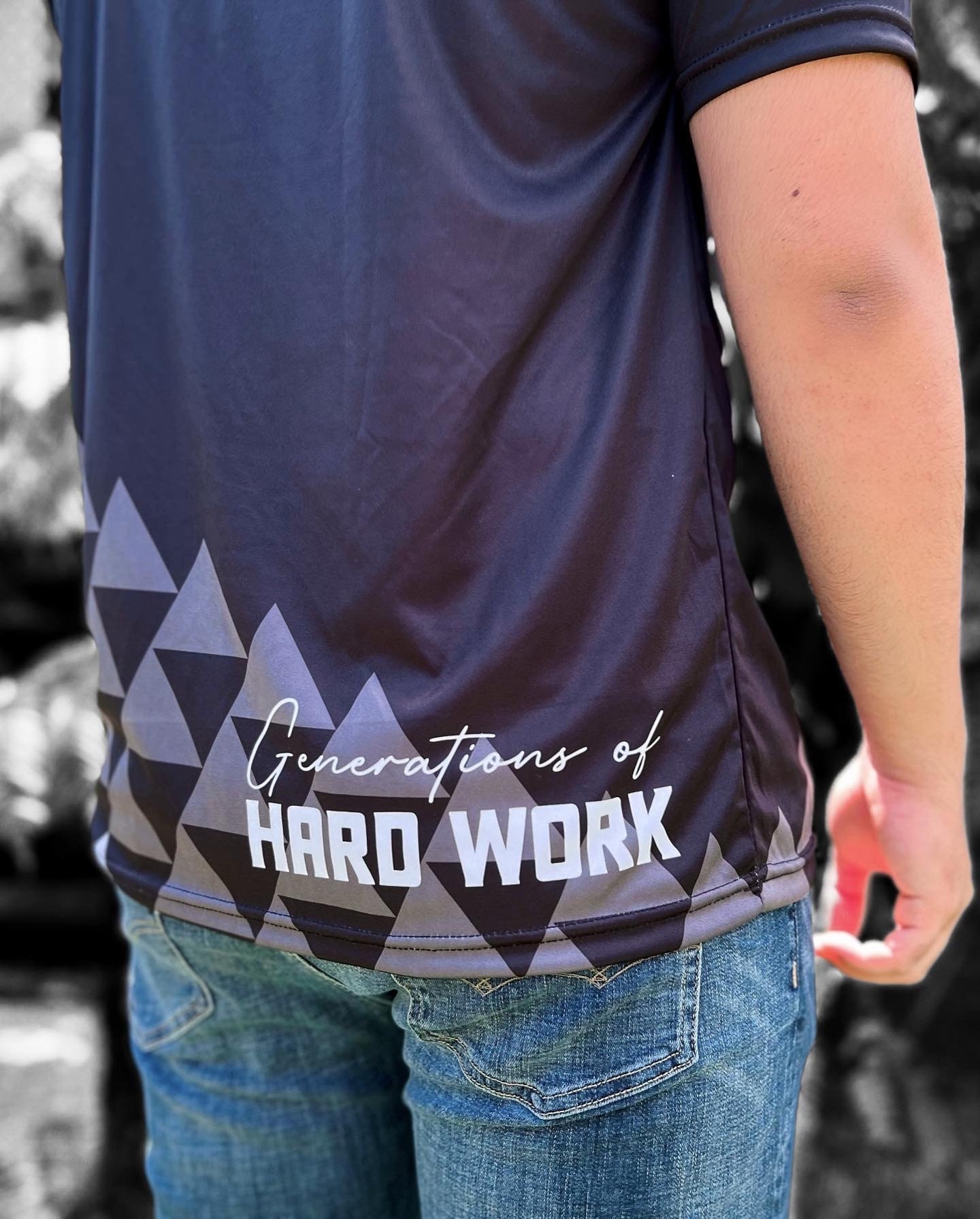 Hawaiian Triangle T-shirt - Etsy