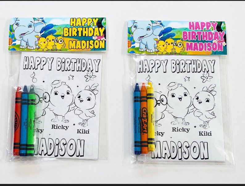 Canticos Coloring Packs, Canticos Party Favors, Canticos Coloring Pages ...