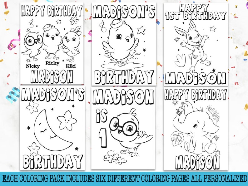 Canticos Coloring Packs, Canticos Party Favors, Canticos Coloring Pages ...