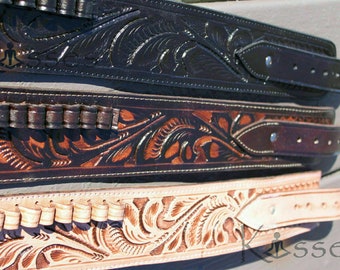 Leather Cartridge Belt 357 - Etsy