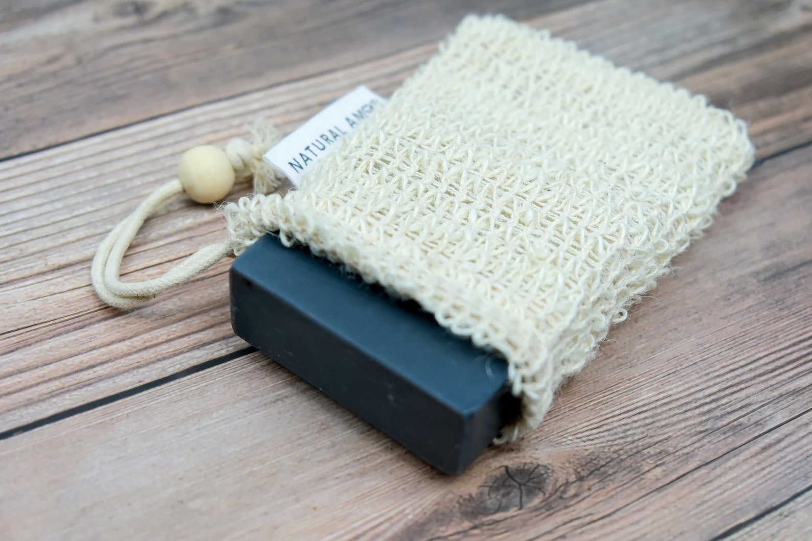 Linen Cotton Soap Saver Net | Soap Bag Sack | Soap Net | Soap Bubble ...