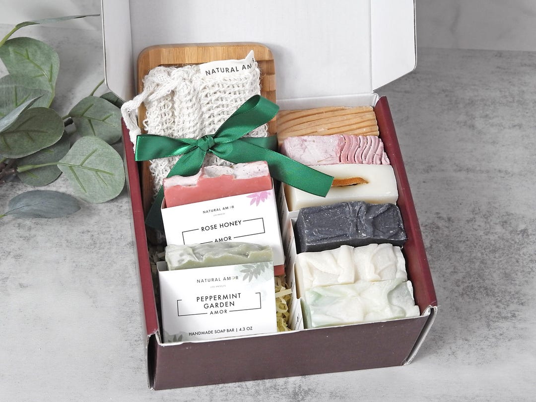 Natural Handmade Soap Gift Set, Organic Soap Bars for Self Care| Gift ...