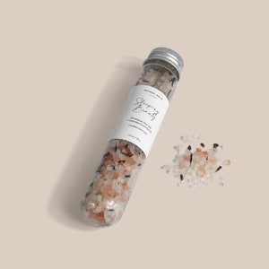 All Natural Bath Salts Gift Set 6pk | Birthday Gift for Her| Bridesmaid ...