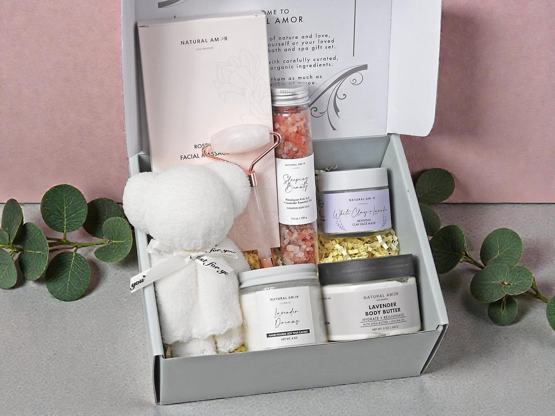 Time to Relax Spa Set | Self Care Package | Unisex Pamper Box| Birthday ...