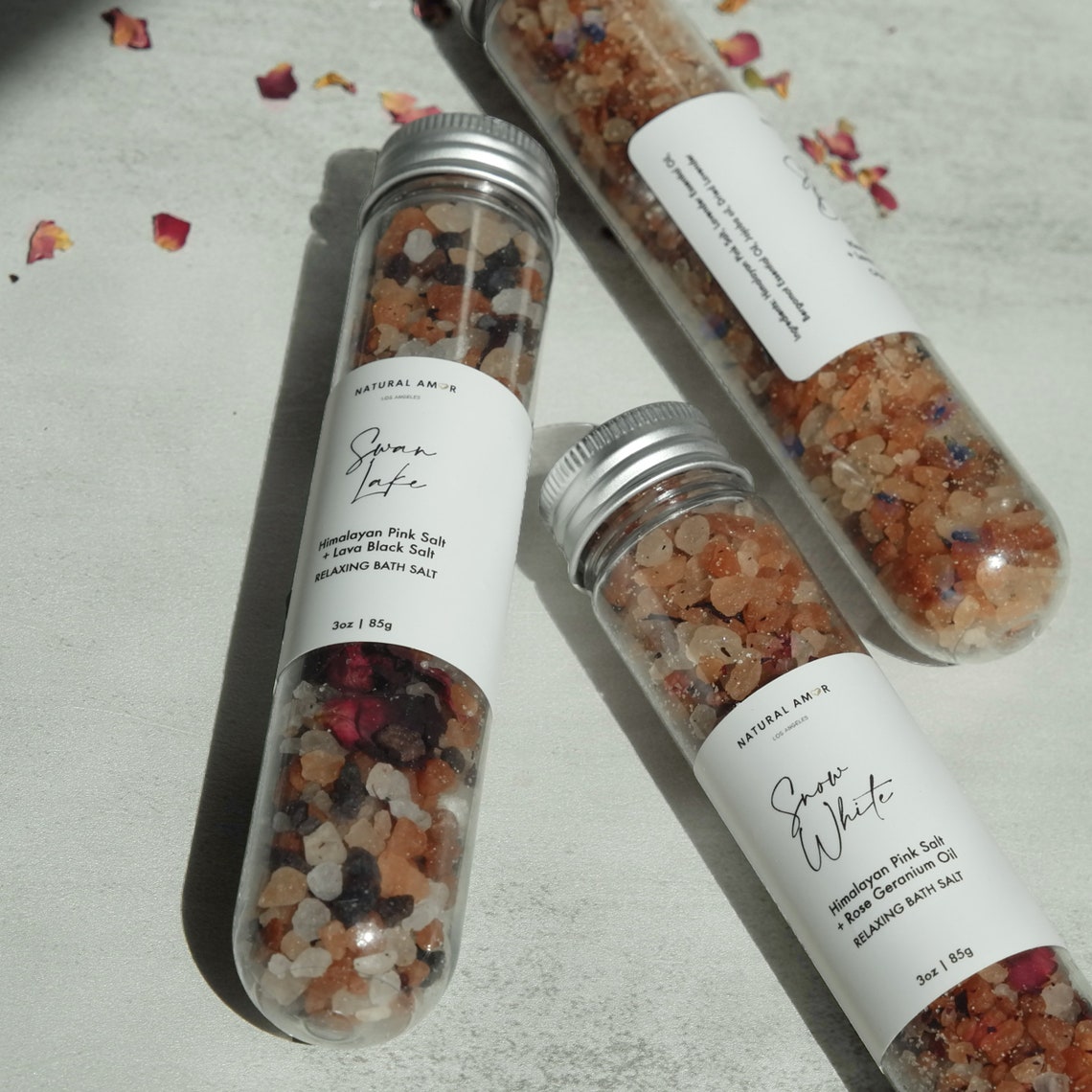 All Natural Bath Salts Gift Set 6pk | Birthday Gift for Her| Bridesmaid ...