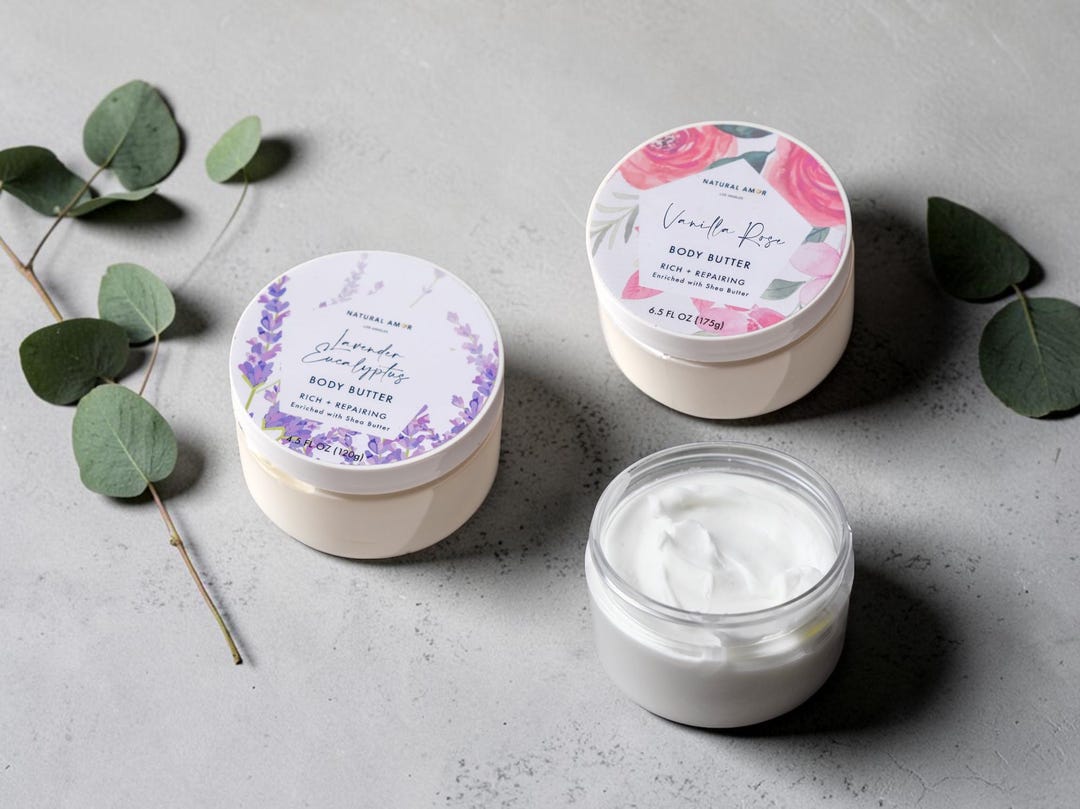 Vegan Body Butter, Body Yogurt, Moisturizing Body Cream, Natural ...