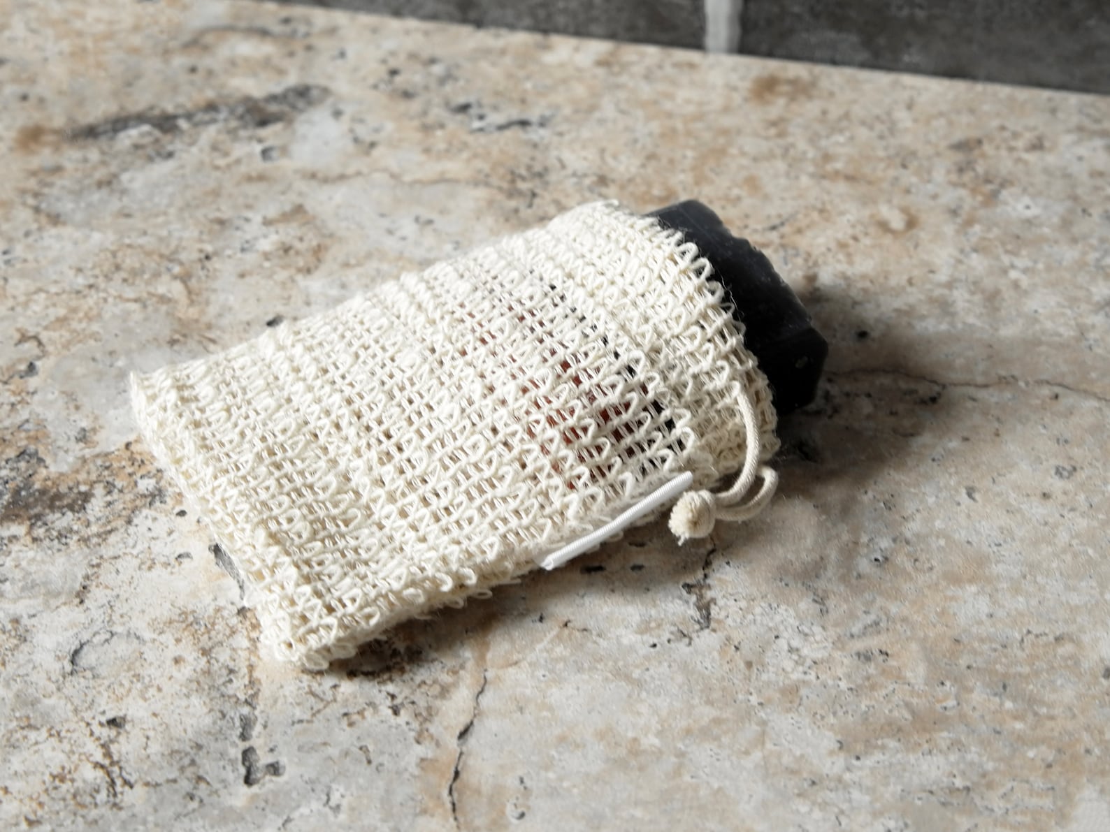 Linen Cotton Soap Saver Net | Soap Bag Sack | Soap Net | Soap Bubble ...